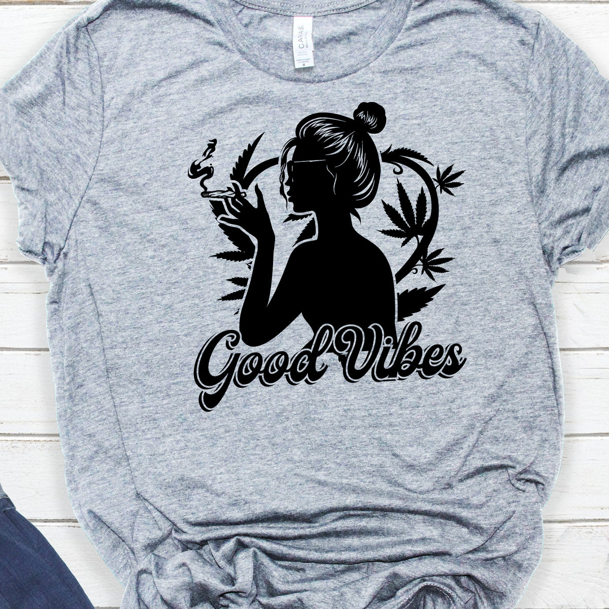 CconceptLab - Good Vibes | Woman Smoking Joint – cconceptlab
