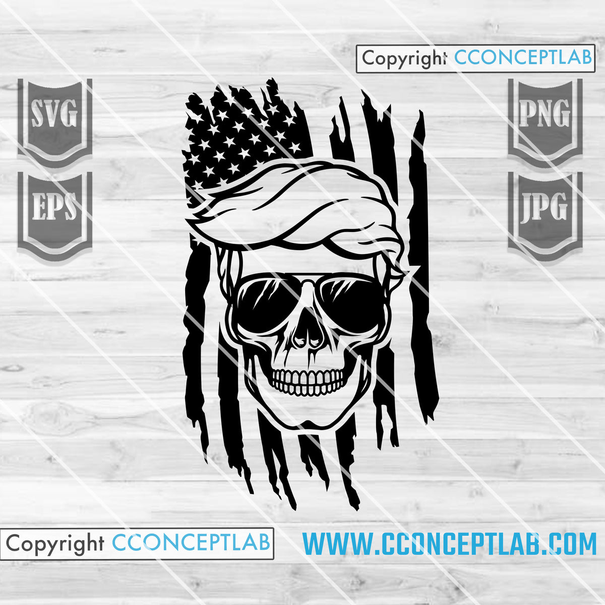 CconceptLab - Trump Skull – cconceptlab