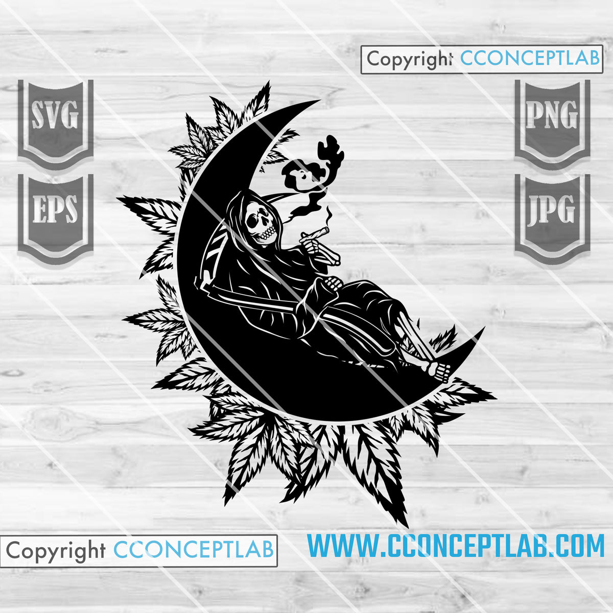 CconceptLab - Grim Chillin Smoking Joint – cconceptlab