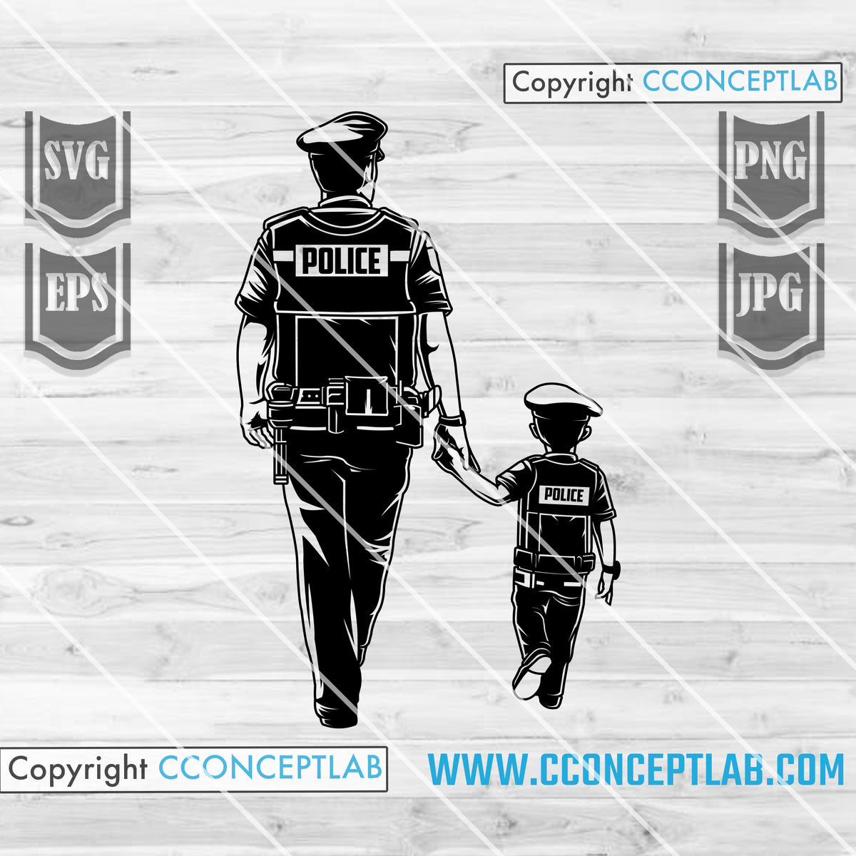 CconceptLab - Police Father and Son – cconceptlab